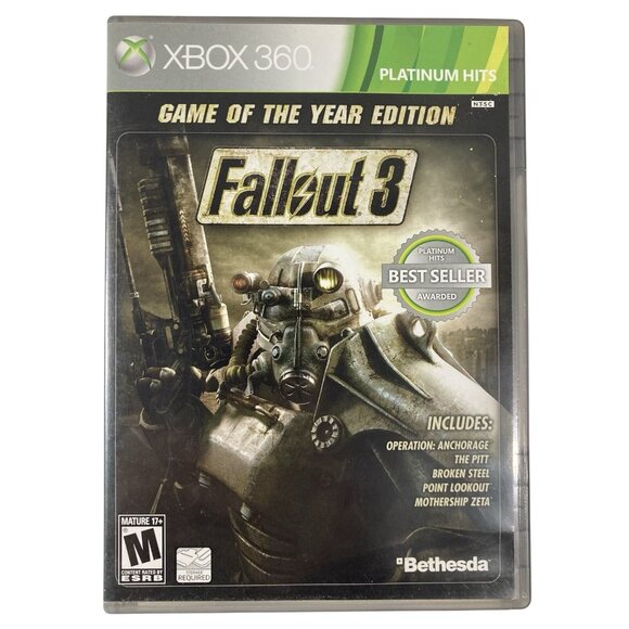 Video Games & Consoles | Fallout 3 Game Of The Year Edition Microsoft ...